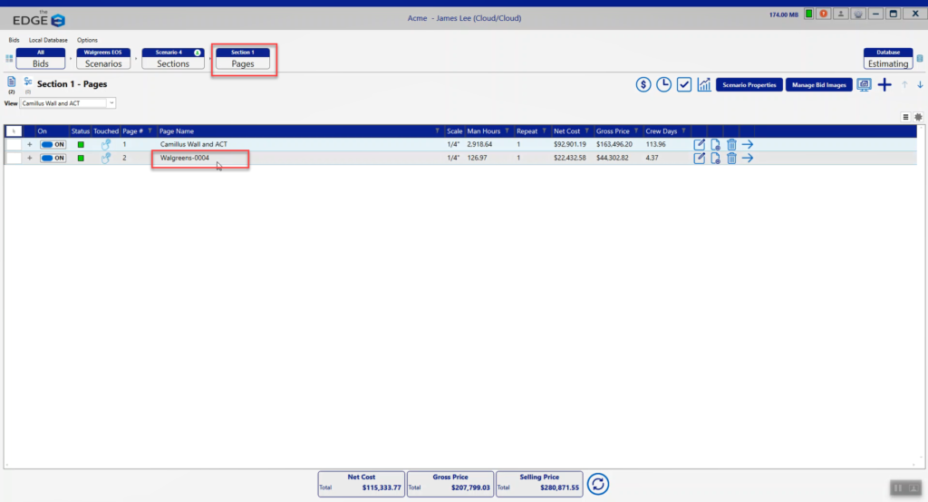 Activation Error - Estimating Edge