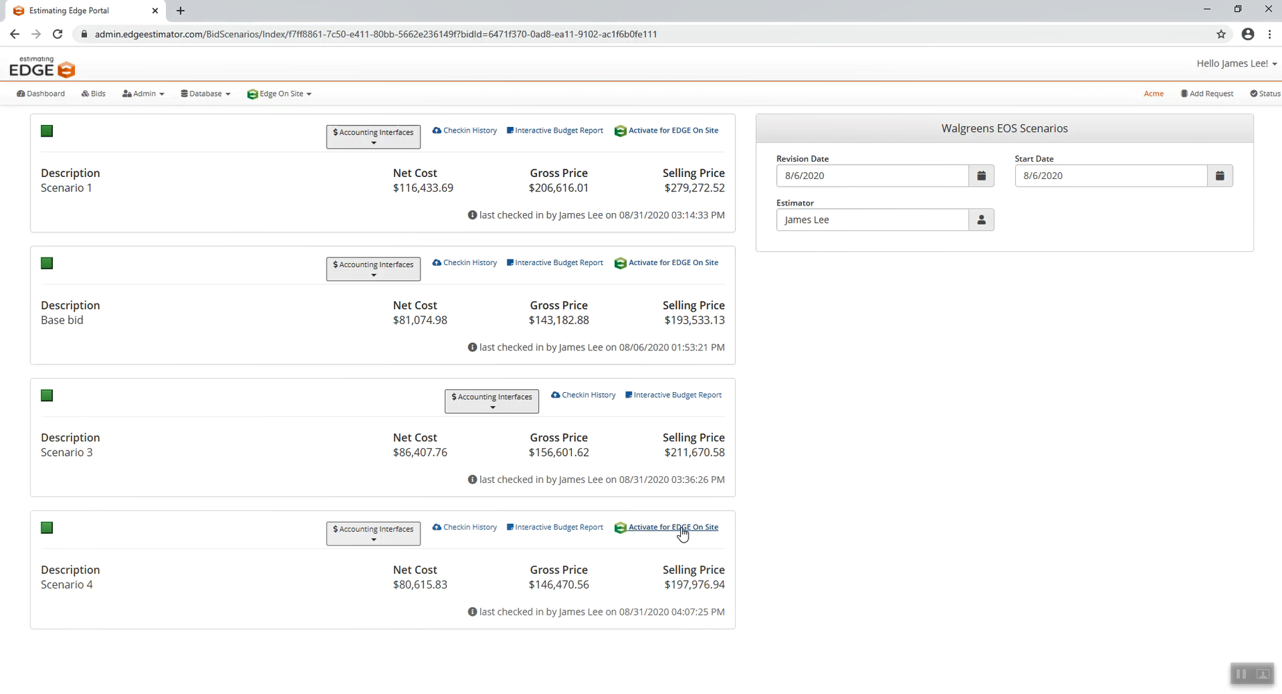 Activation Error - Estimating Edge