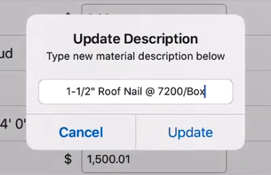 Purchase Requests - Estimating Edge