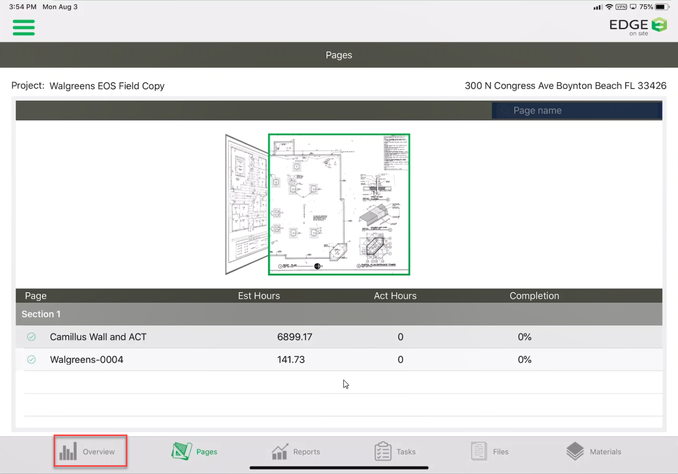 Uploading Notes and Daily Production - Estimating Edge
