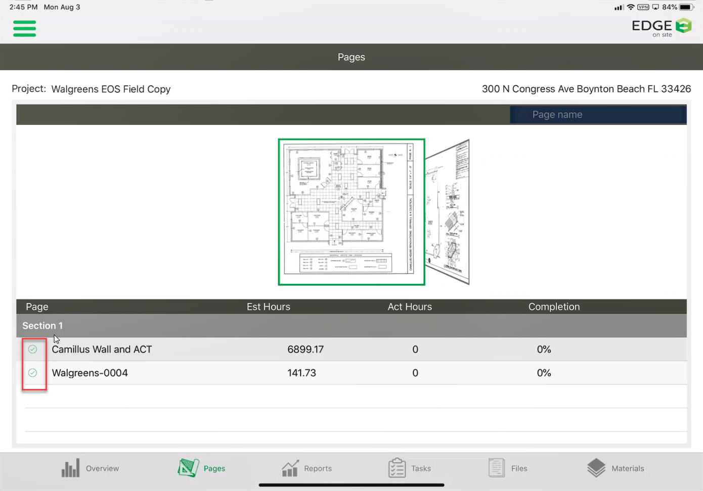 Downloading Pages - Estimating Edge