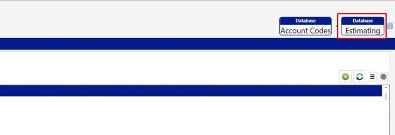 How to make Database Changes in the Database - Estimating Edge