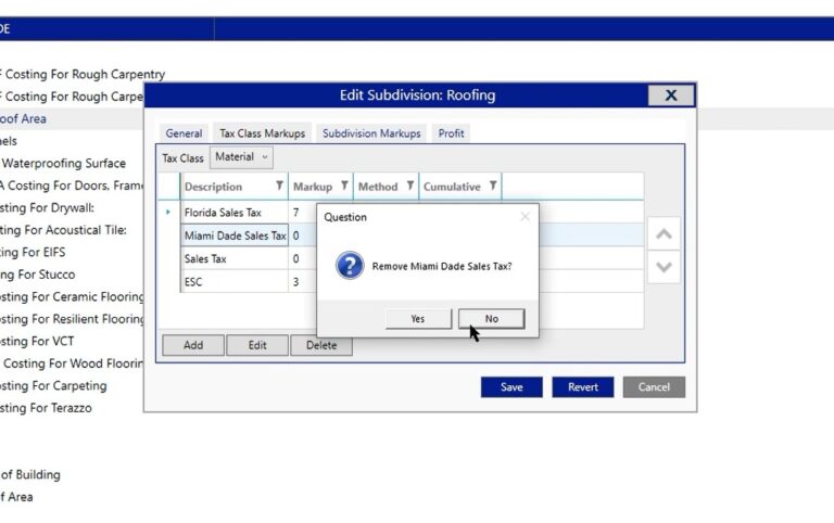 How to make Database Changes in the Database - Estimating Edge