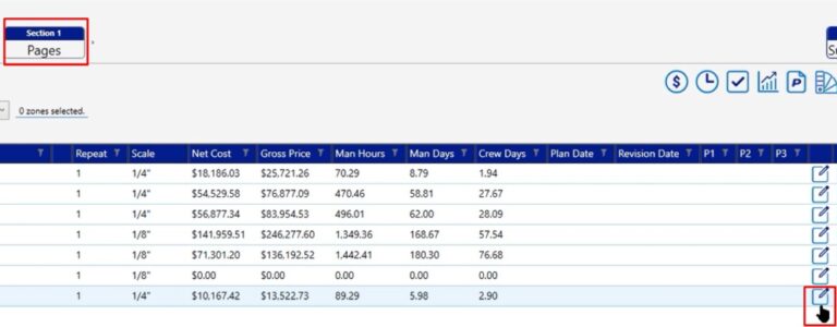 How to Add a Page Pitch and Condition Pitch - Estimating Edge