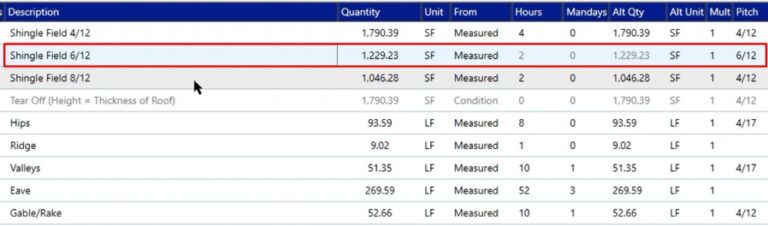 How to Add a Page Pitch and Condition Pitch - Estimating Edge