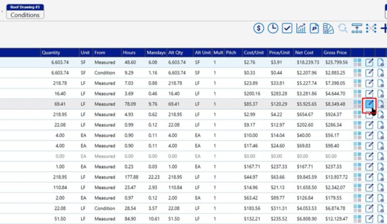 How to Edit Scenario, Section, Page, and Condition Names - Estimating Edge