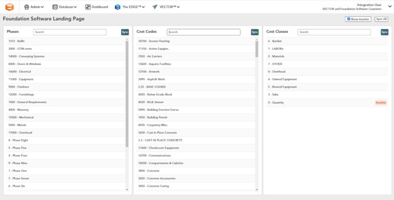 The EDGE® and Foundation Integration - Estimating Edge